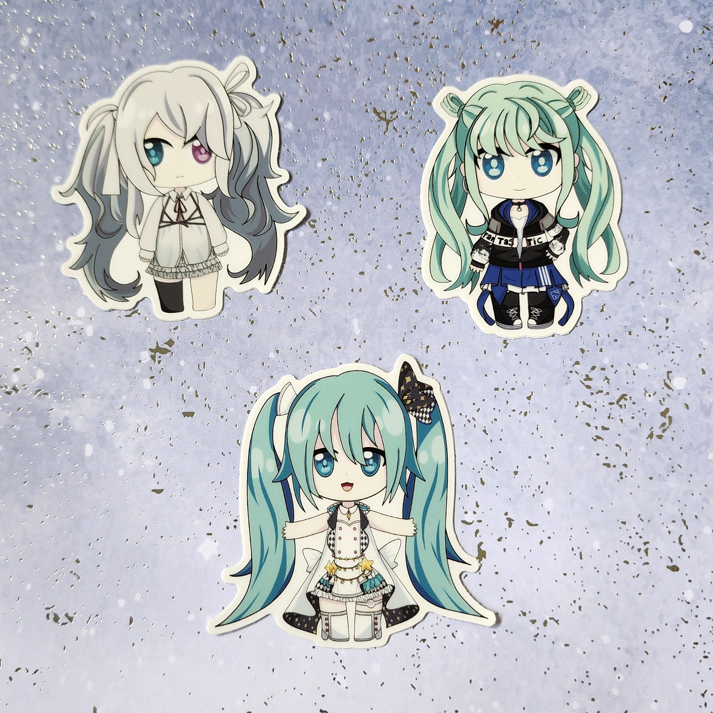 Project Sekai Miku Vinyl Sticker | More More Jump | Nightcord at 25:00 ...