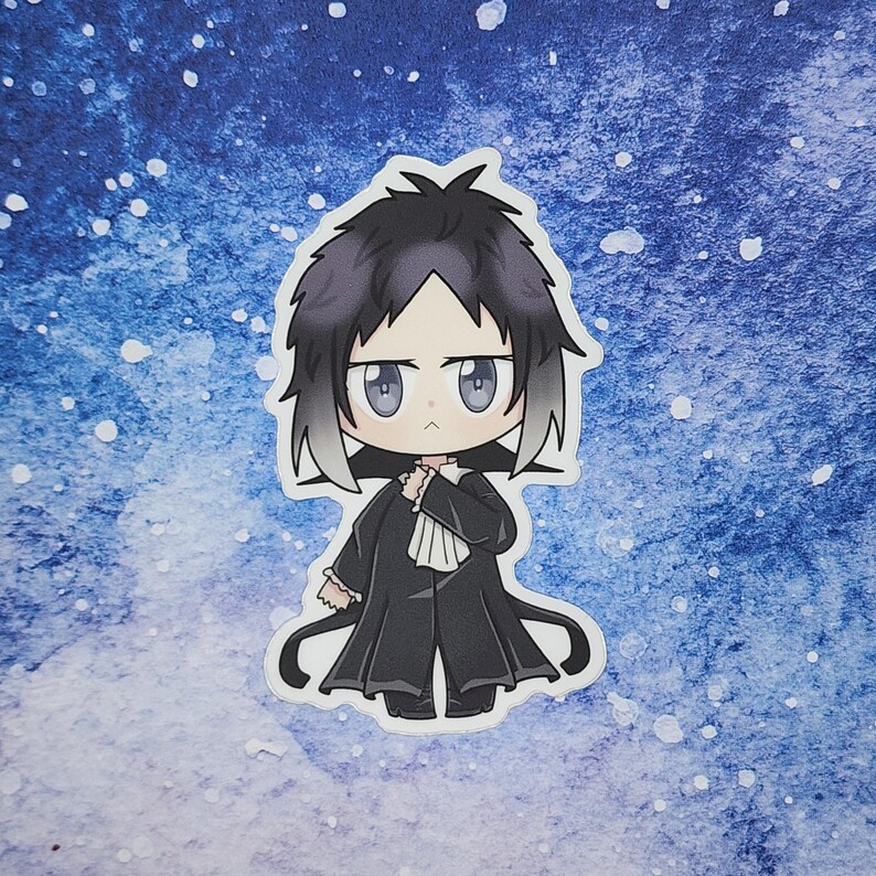 BSD Chibi Stickers | Atsushi | Akutagawa | Chuuya | Dazai - Etsy