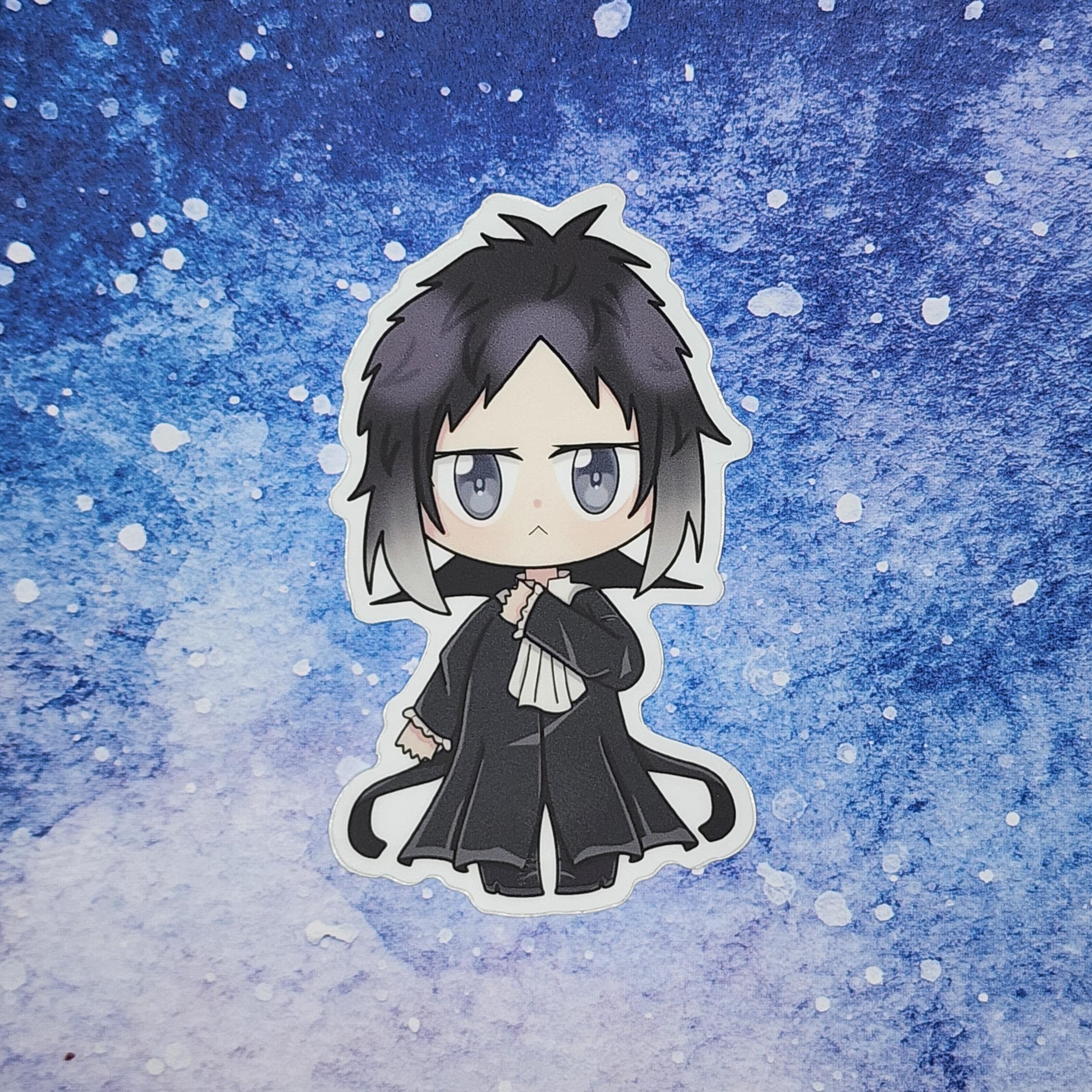 BSD Chibi Stickers | Atsushi | Akutagawa | Chuuya | Dazai - Etsy