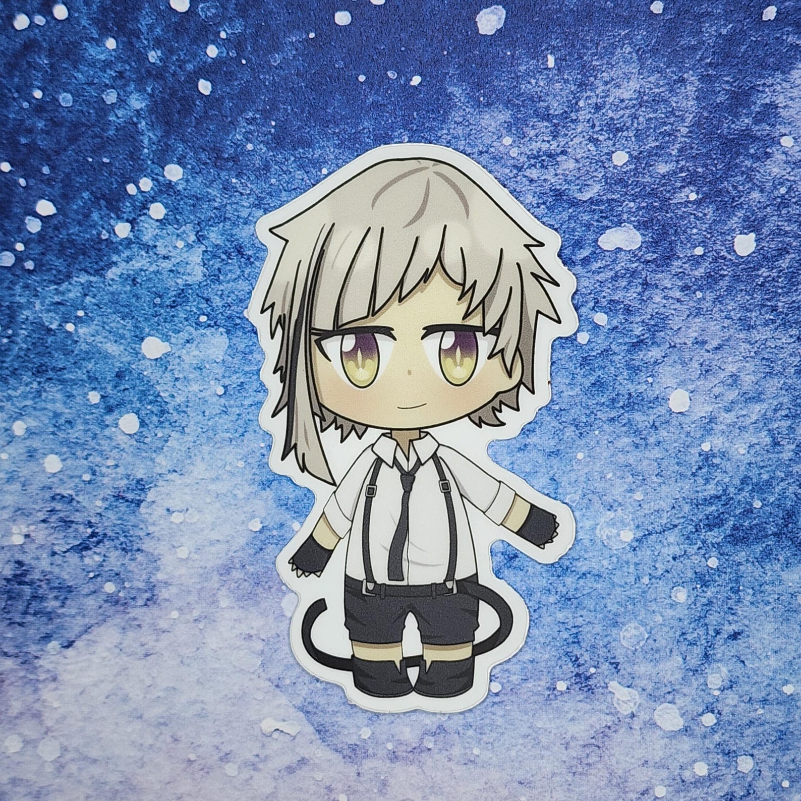 BSD Chibi Stickers | Atsushi | Akutagawa | Chuuya | Dazai - Etsy