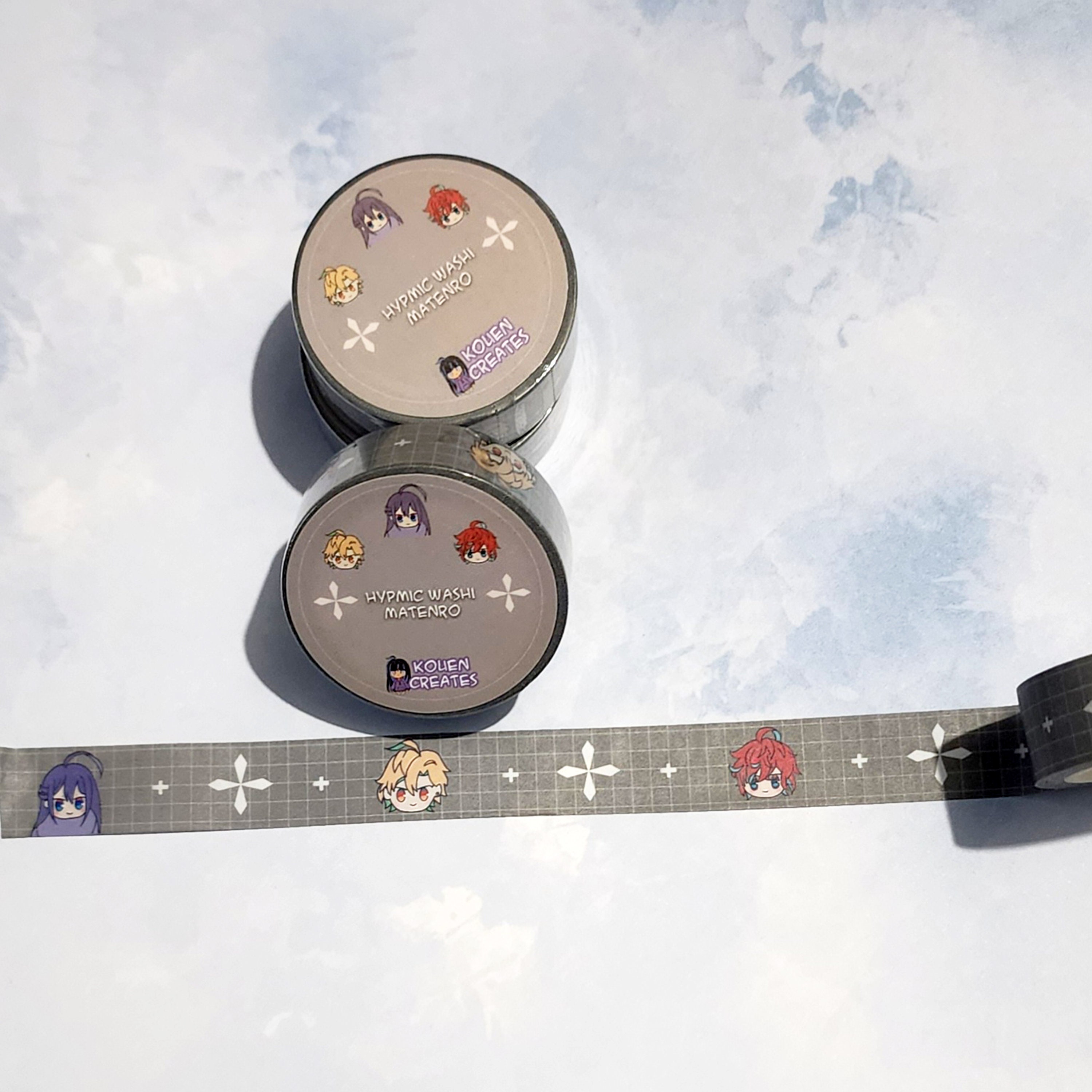 Hypnosis Mic Washi Tapes | Matenro | Dotsuitare Hompo | Fling Posse | 15mm X 10m - Etsy