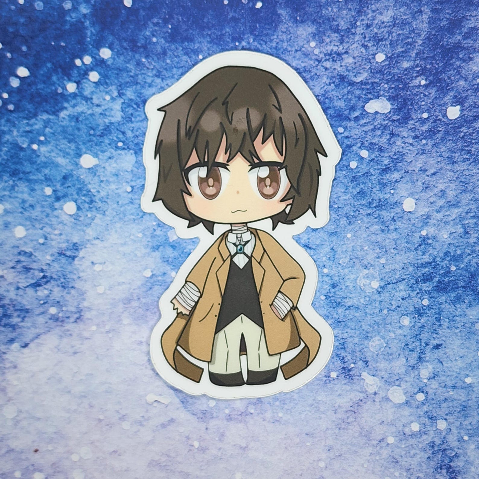 BSD Chibi Stickers | Atsushi | Akutagawa | Chuuya | Dazai - Etsy