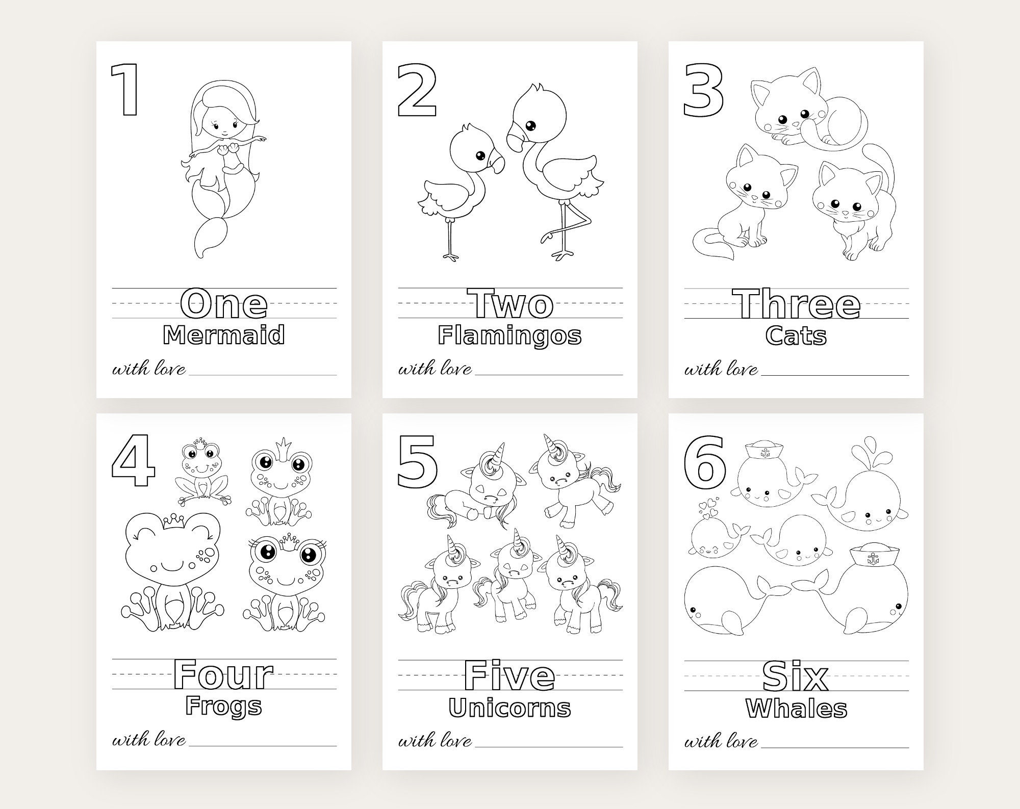 Baby's First 123 Book Baby Shower Numbers Book Baby - Etsy