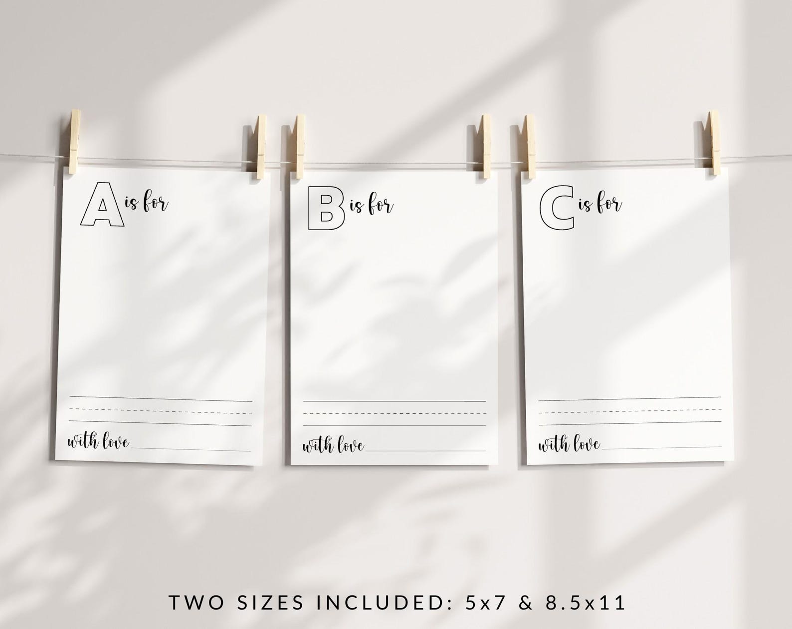 Blank Alphabet Book, Baby's First ABC Book, Baby's First Alphabet Book ...