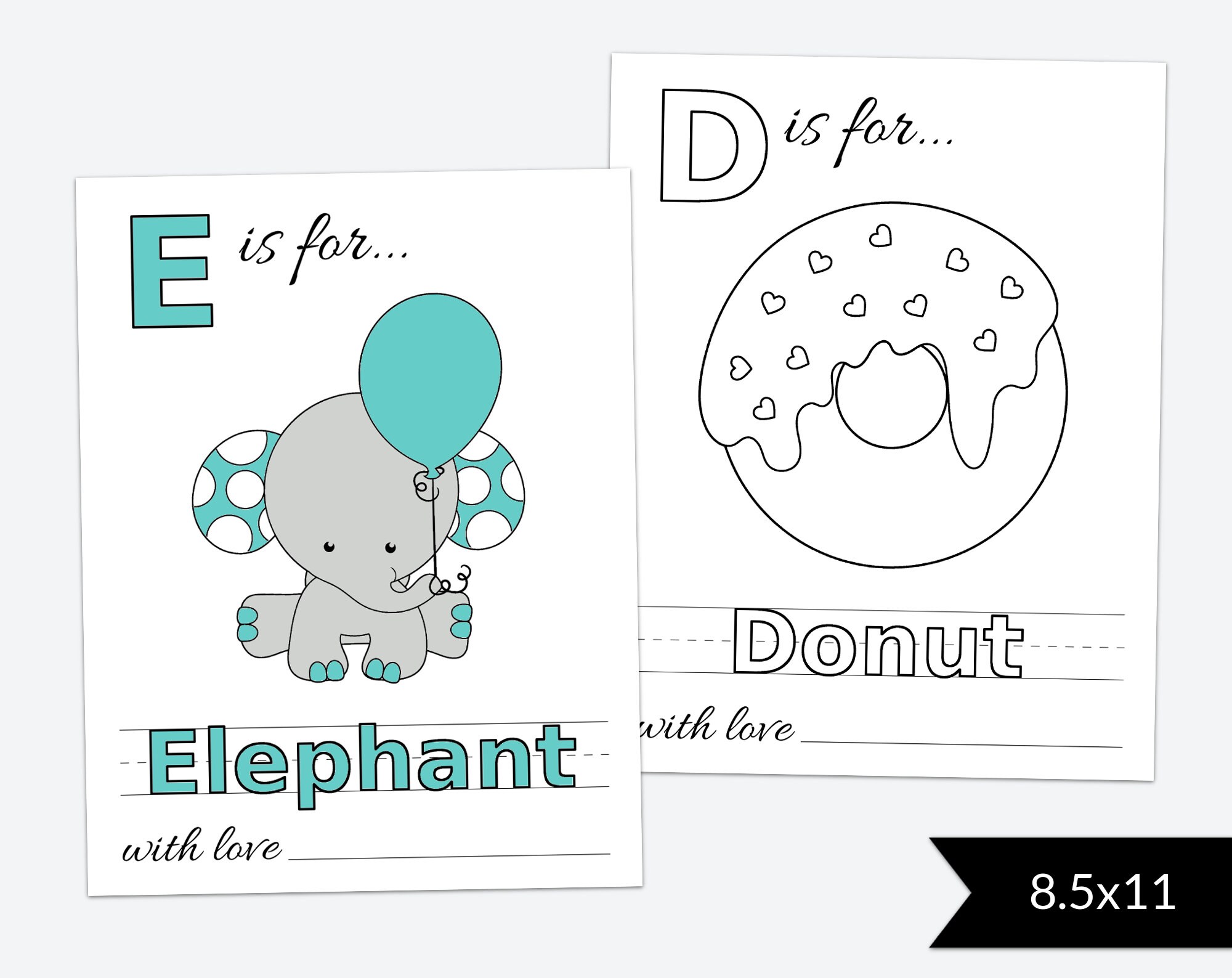 Baby's First Alphabet Book Baby Shower ABC Book Baby - Etsy