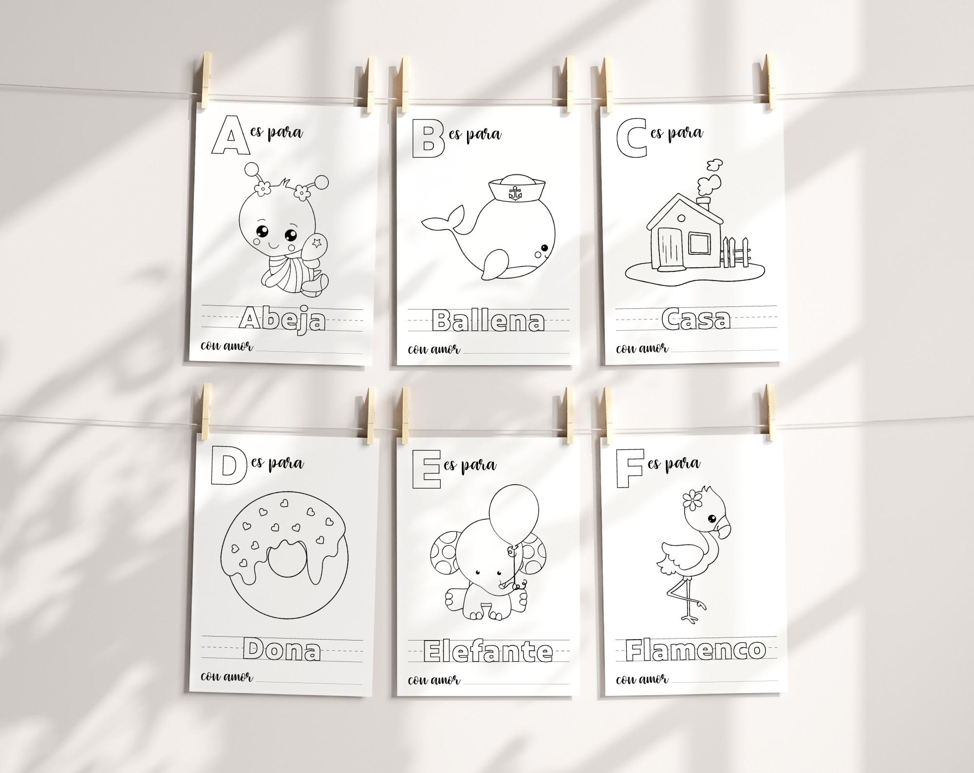 Mi Primer ABC, El Primer Libro De ABC Del Bebe, Baby's First ABC Book ...