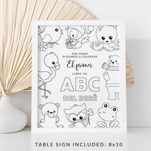 Mi Primer ABC De Animales, Animales A-Z, Alfabeto De Animales, Baby's ...