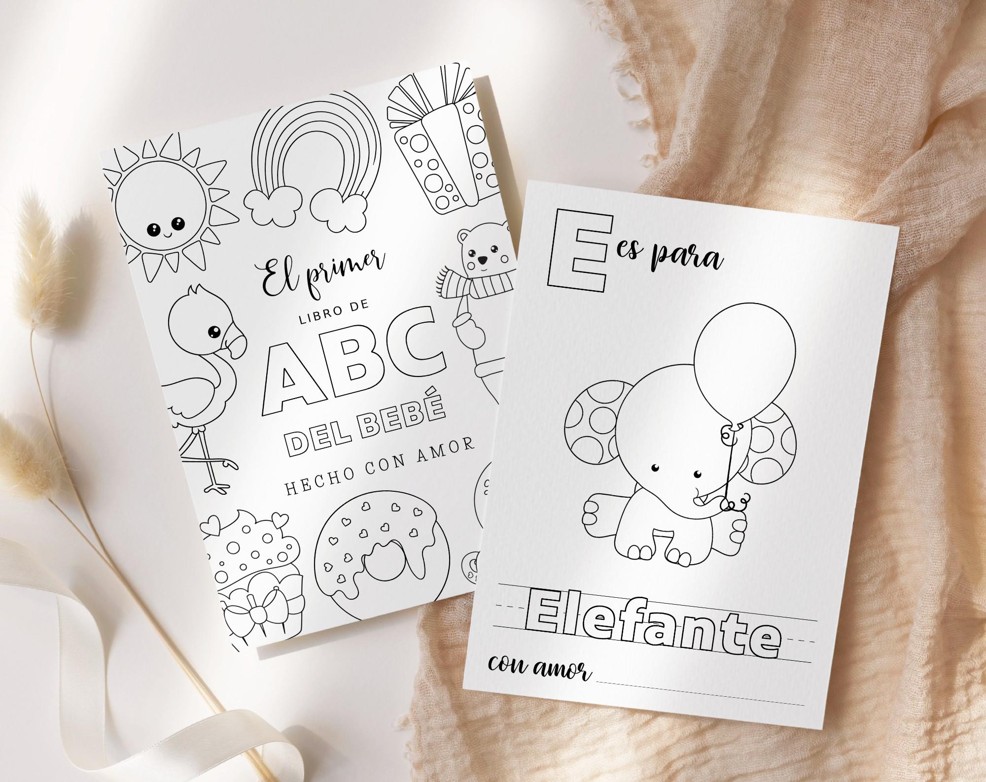 Mi Primer ABC, El Primer Libro De ABC Del Bebe, Baby's First ABC Book ...