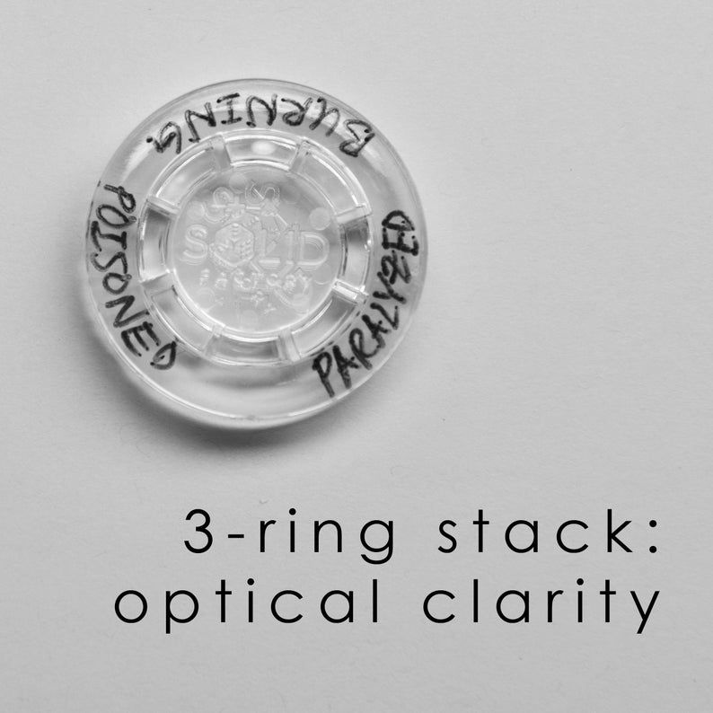 Blank DND Condition Status Spell Rings - Set of 100 Pcs - W/ Carrying ...