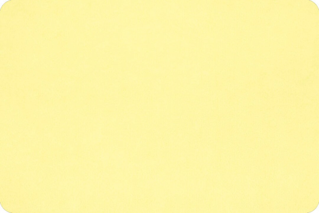 YELLOW CUDDLE 3 MINKY - Yellow Shannon Cuddle 3 Yellow Minky - Yellow ...