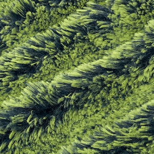 FROSTED SHAGGY Lime/navy Minky - Shannon Luxe Cuddle Frosted Shaggy ...