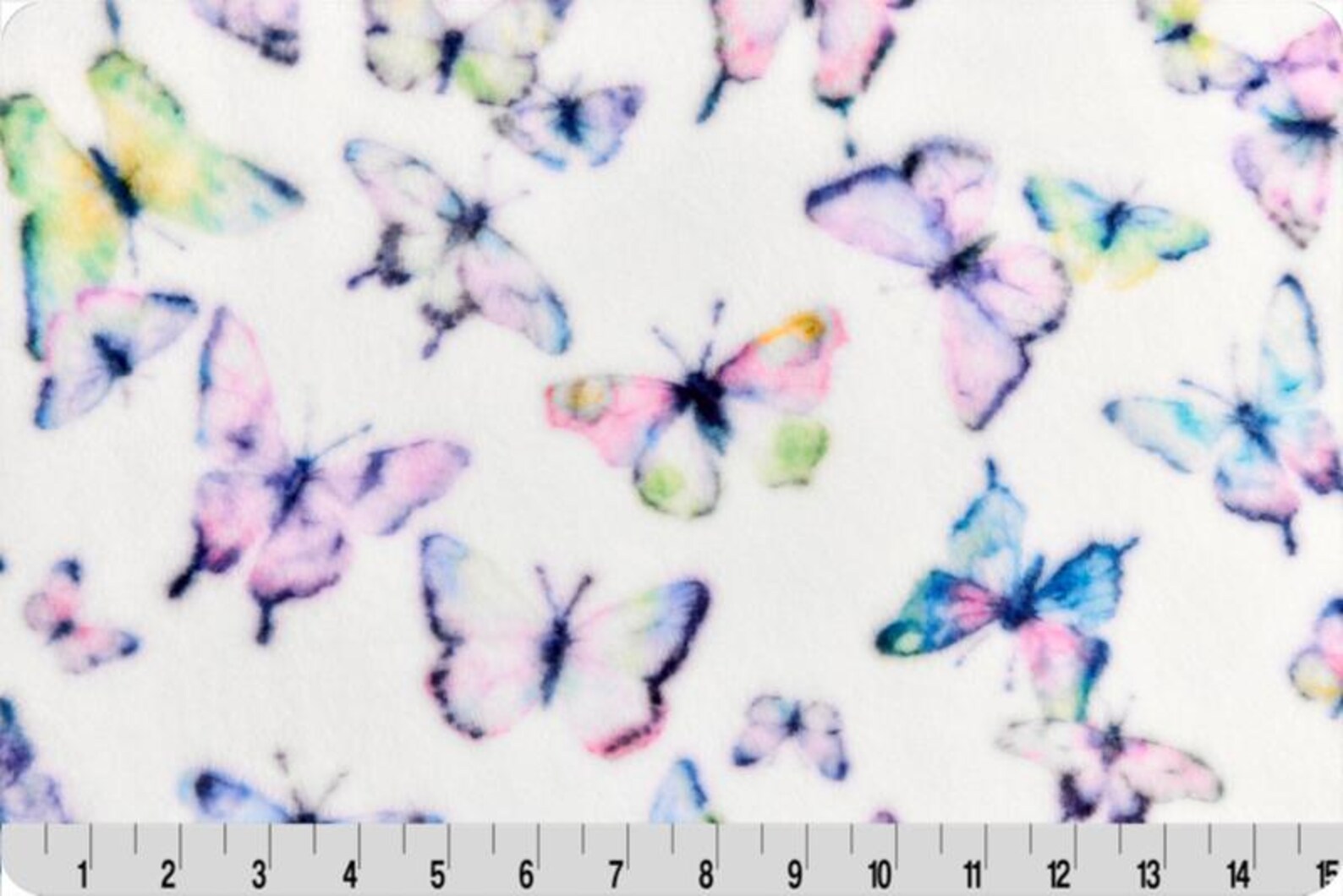 BUTTERFLY LUXE MINKY - Shannon Luxe Cuddle Minky Butterflies Multi ...