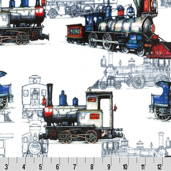 Train Fabric - Etsy