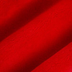 SCARLET RED CUDDLE 3 Minky Fabric - Red Shannon Cuddle3 Scarlet Minky ...