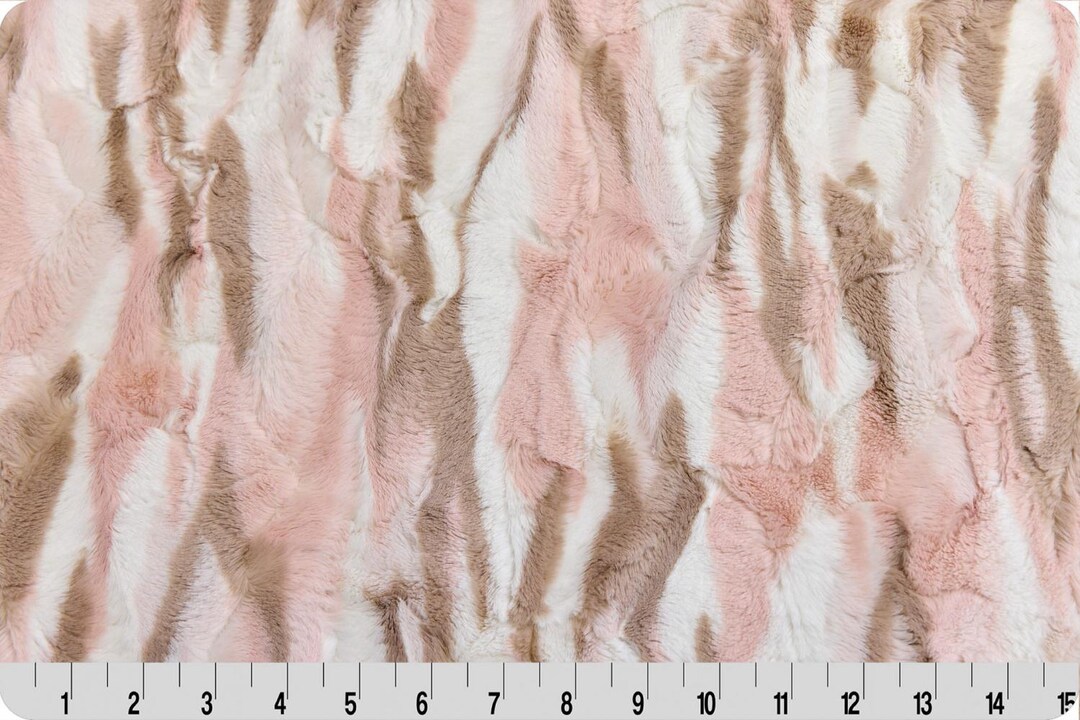 ICE PINK HIMALAYAN Minky - Ice Pink Shannon Luxe Cuddle Himalayan Minky ...
