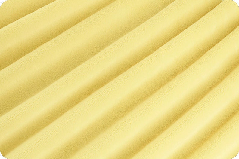 YELLOW CUDDLE 3 MINKY - Yellow Shannon Cuddle 3 Yellow Minky - Yellow ...