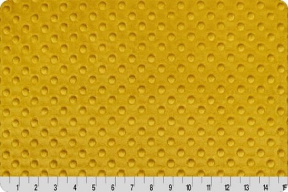 GOLD DIMPLE MINKY Gold Shannon Cuddle Minky Gold Dimple | Etsy