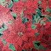 POINSETTIA SPARKLE Minky - Xmas Poinsettia Minky - TT Poinsettias on ...