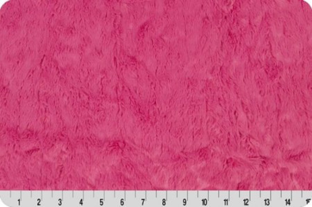 Fuchsia Marble Luxe Minky Fabric - Shannon Luxe Cuddle Minky Hot Pink ...