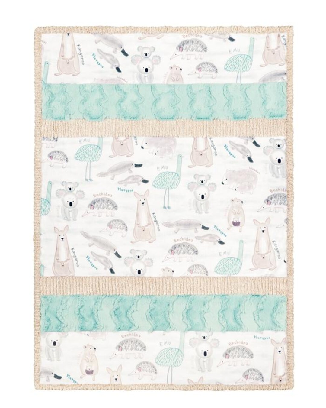 DOWN UNDER KIT - 28"x41" Lullaby Kit Down Under - Australian Animal ...