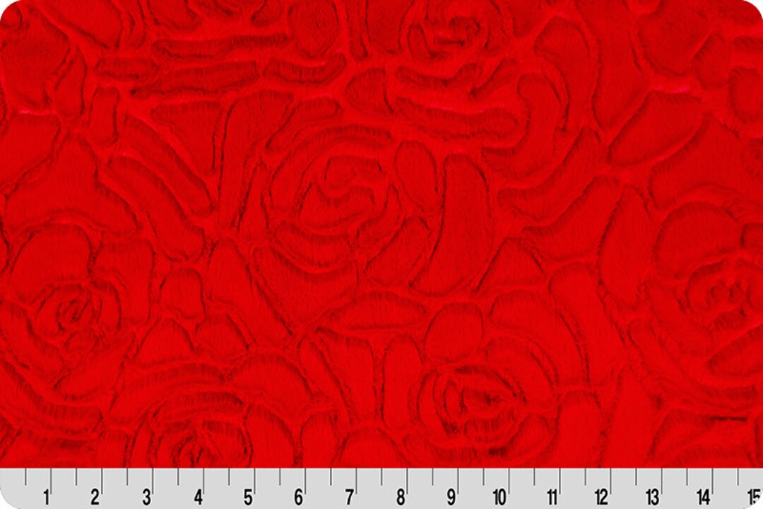 DEMI ROSE SCARLET Luxe Minky - Redt Shannon Luxe Cuddle Minky Demi Rose ...