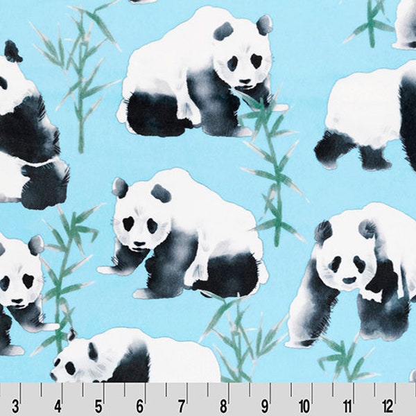 Panda Fabric - Etsy