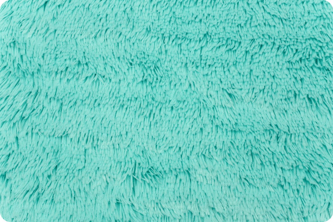 SALTWATER SHAGGY MINKY Shannon Luxe Cuddle Minky Saltwater Shaggy ...