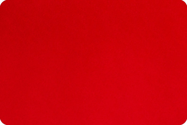 SCARLET RED CUDDLE 3 Minky Fabric - Red Shannon Cuddle3 Scarlet Minky ...