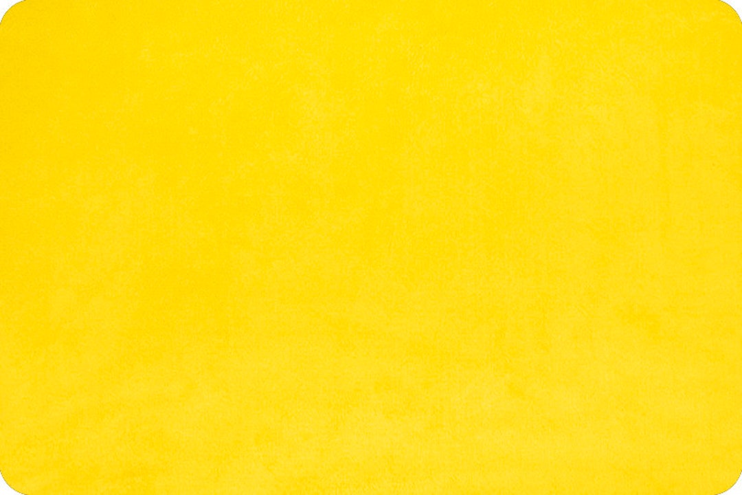 CANARY CUDDLE 3 MINKY - Canary Shannon Cuddle 3 Yellow Minky - Yellow ...