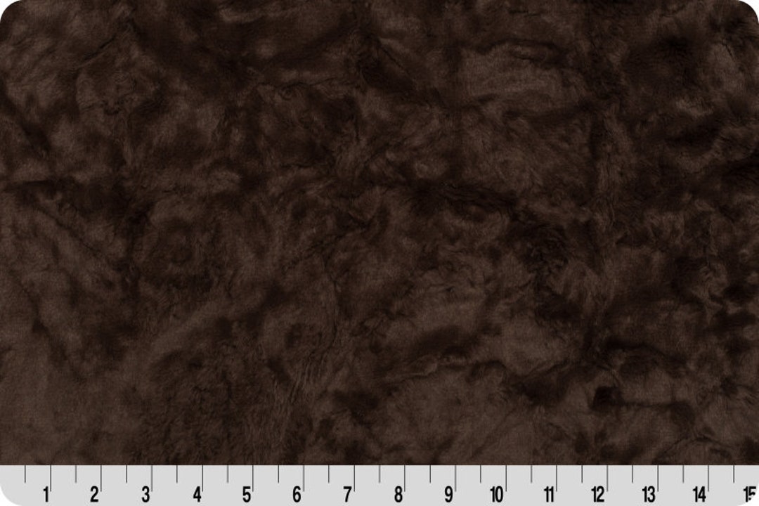 CHOCOLATE MARBLE MINKY - Brown Shannon Luxe Cuddle Minky Chocolate ...