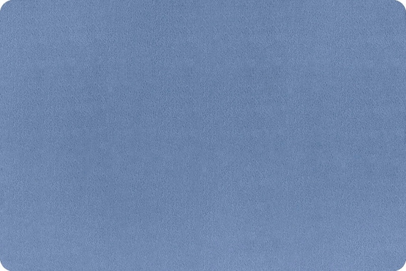 DENIM CUDDLE 3 Blue Minky Fabric Blue Shannon Cuddle3 Denim - Etsy