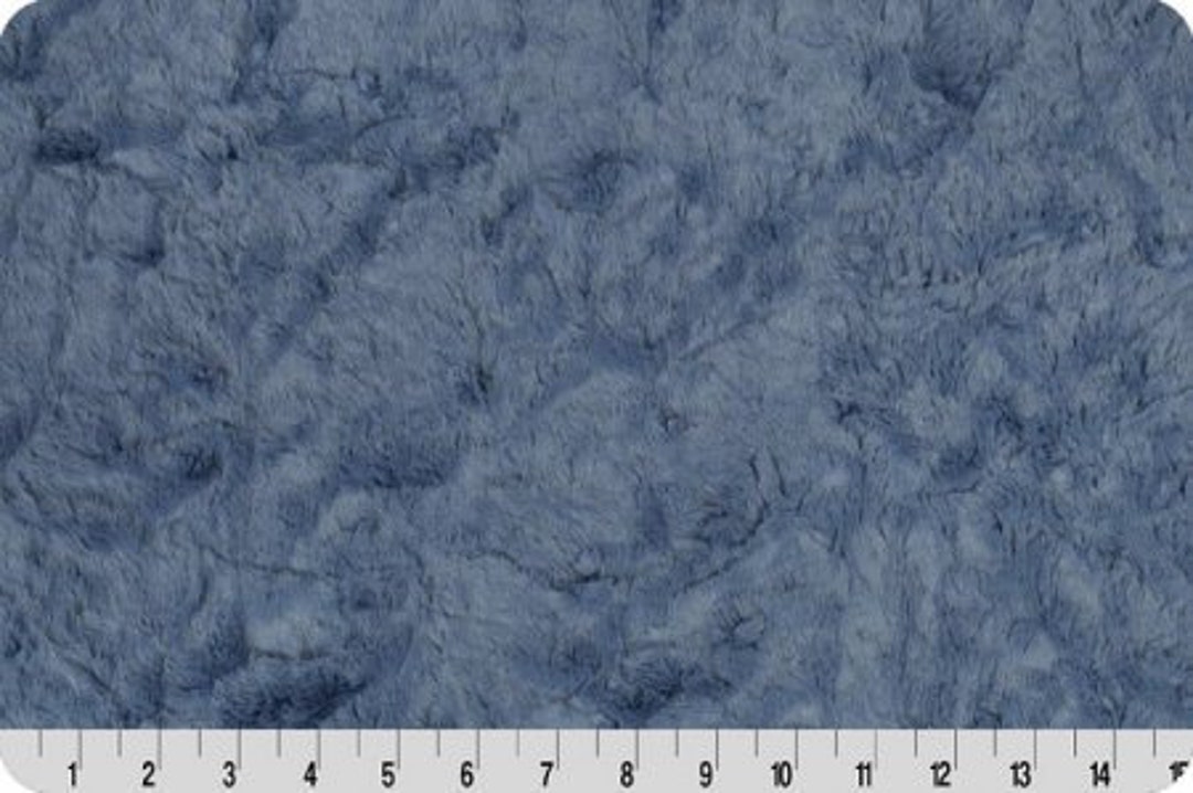Blue Marble Chambray Luxe Minky Fabric Chambray Shannon Luxe Cuddle ...