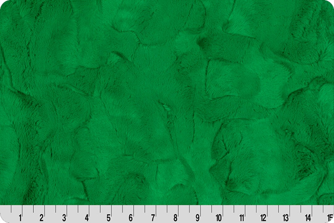 KELLY HIDE Luxe MINKY - Green Shannon Luxe Cuddle Minky Kelly Hide ...