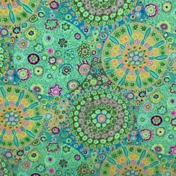 Kaffe Fassett Green Fabric - Etsy