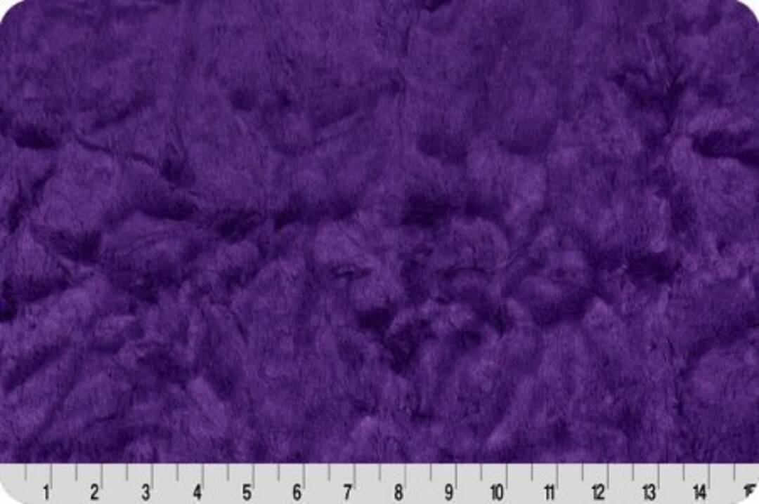 Amethyst Marble Luxe Minky Fabric - Purple Shannon Luxe Cuddle Minky ...