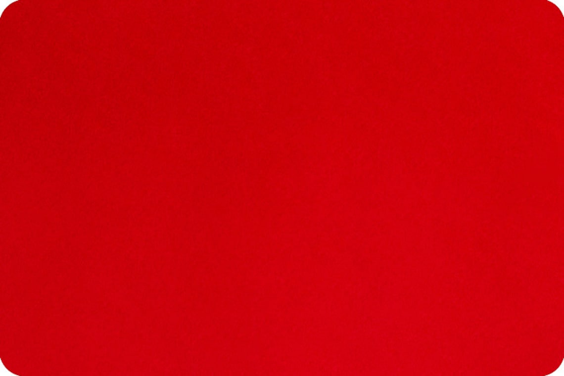 SCARLET RED CUDDLE 3 Minky Fabric - Red Shannon Cuddle3 Scarlet Minky ...