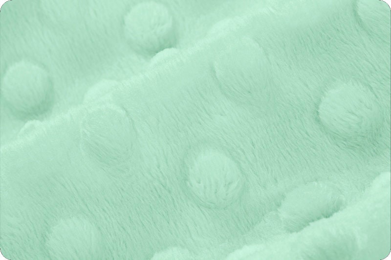 HONEYDEW DIMPLE MINKY - Mint Green Dimple Minky - Shannon Honeydew ...