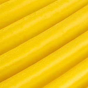 CANARY CUDDLE 3 MINKY - Canary Shannon Cuddle 3 Yellow Minky - Yellow ...