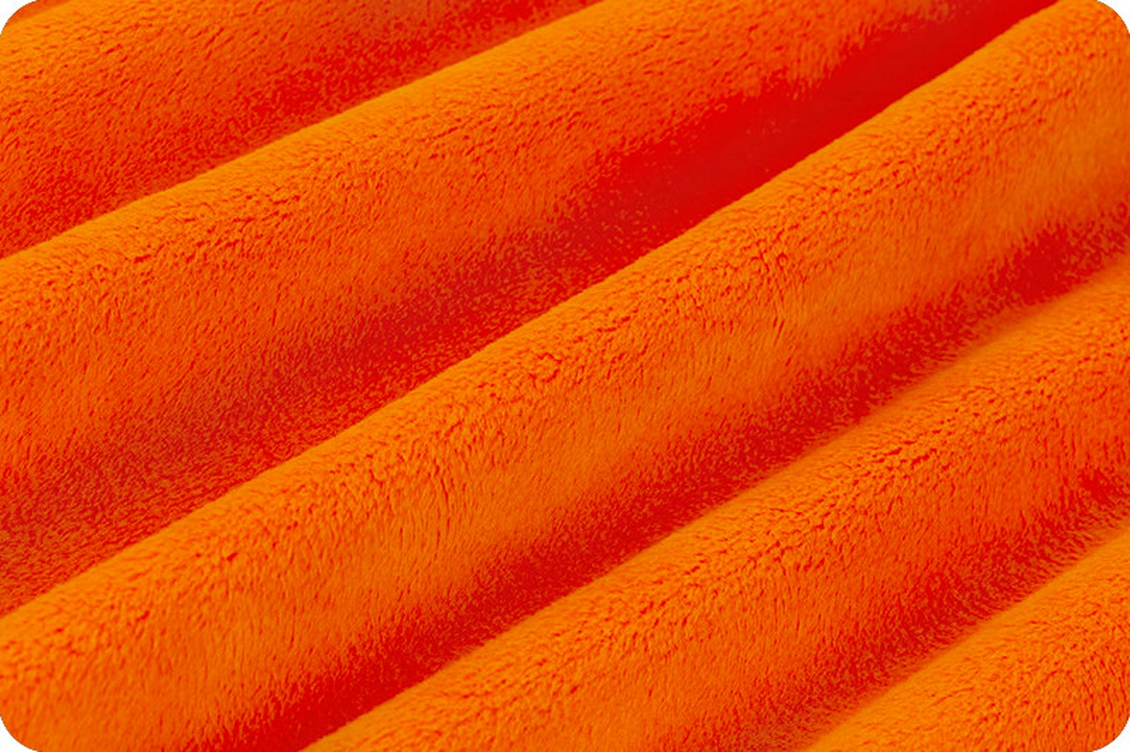ORANGE CUDDLE 3 Minky Fabric Orange Shannon Cuddle3 Orange - Etsy