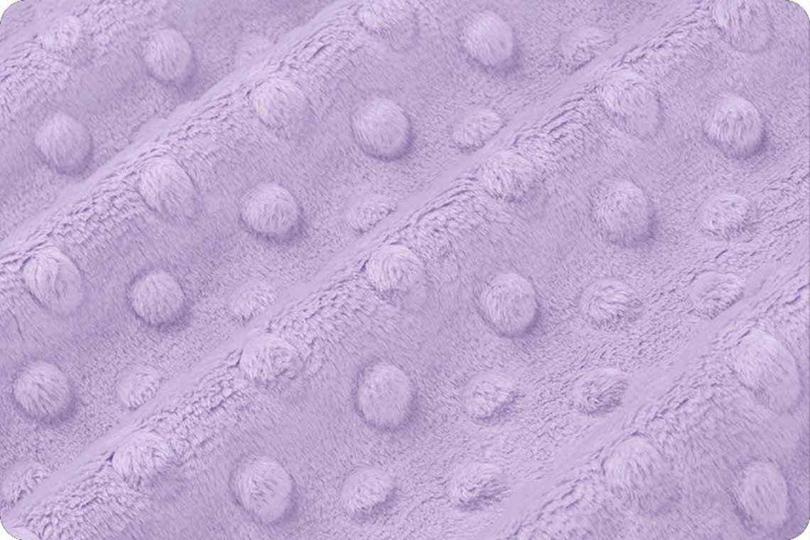 LAVENDER DIMPLE MINKY Lavender Shannon Cuddle Dimple Minky - Etsy