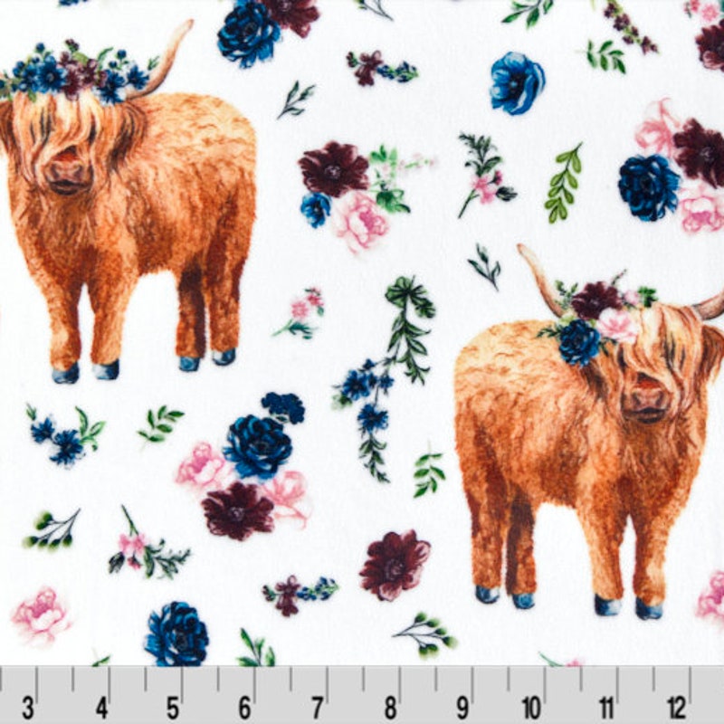 Highland Cow Fabric - Etsy
