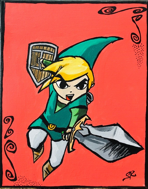 Link Wind Waker Drawings