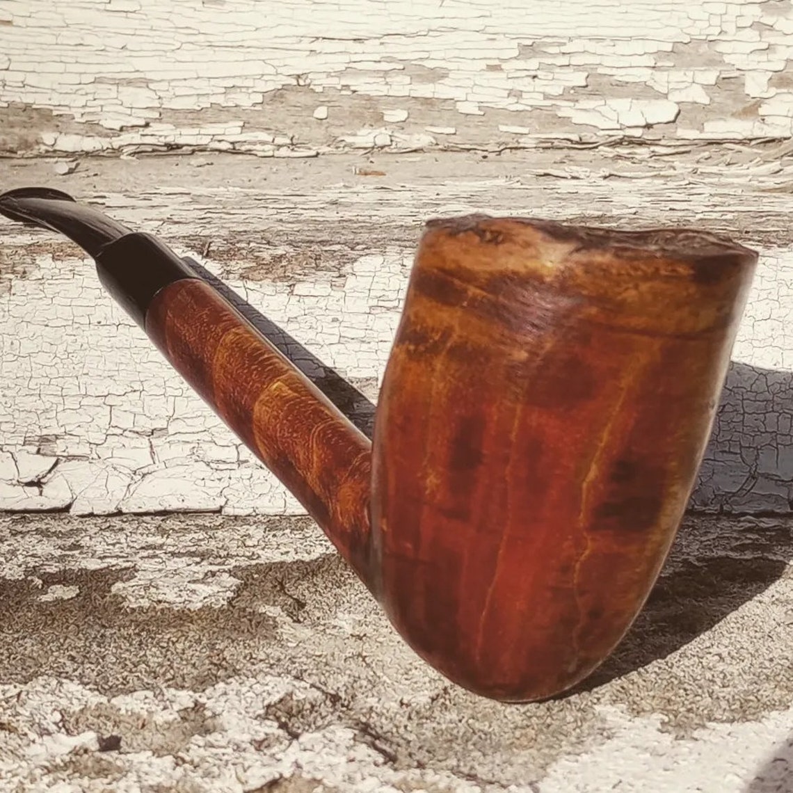 Large live Edge Smoking Pipe Tobacco Pipe - Etsy