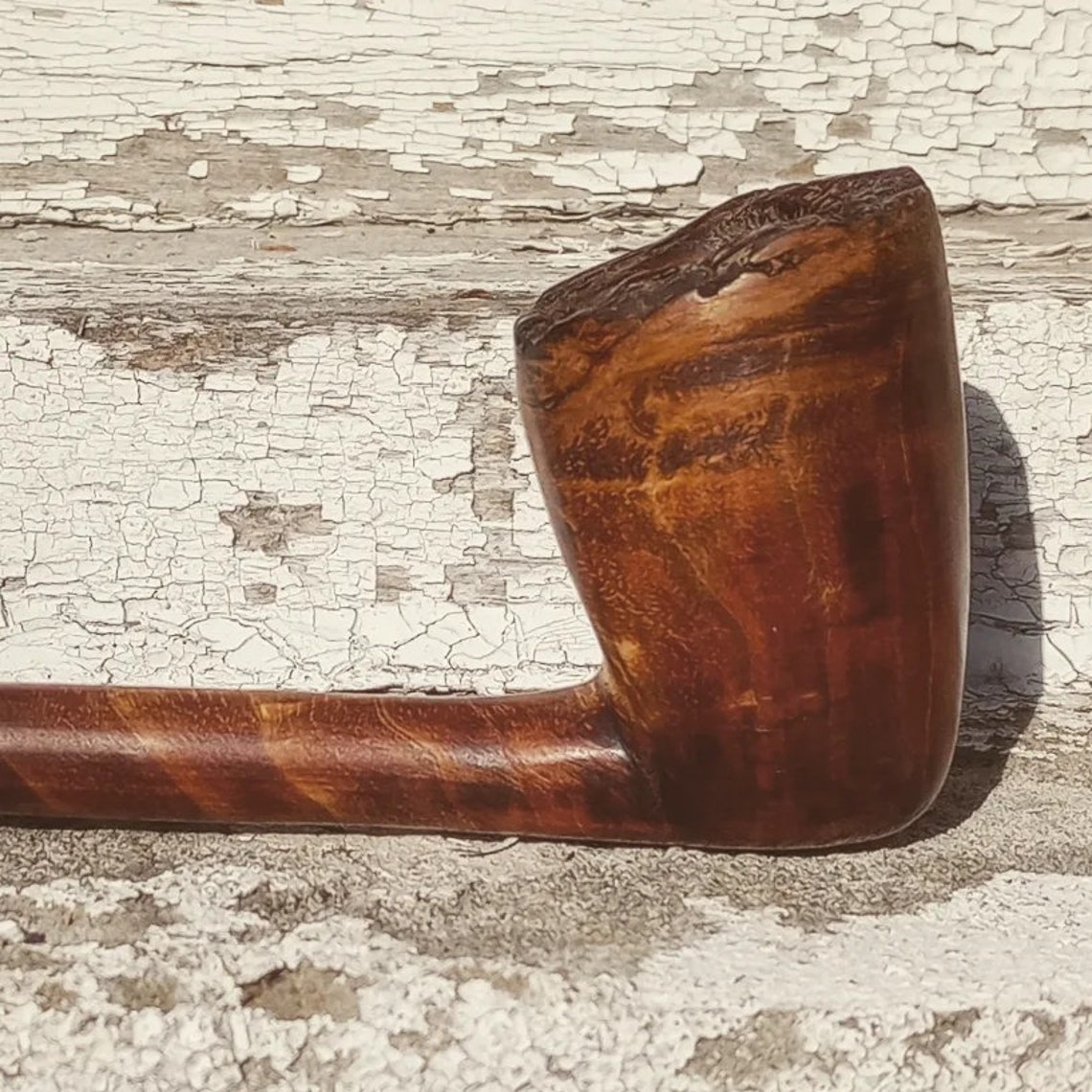Large live Edge Smoking Pipe Tobacco Pipe - Etsy