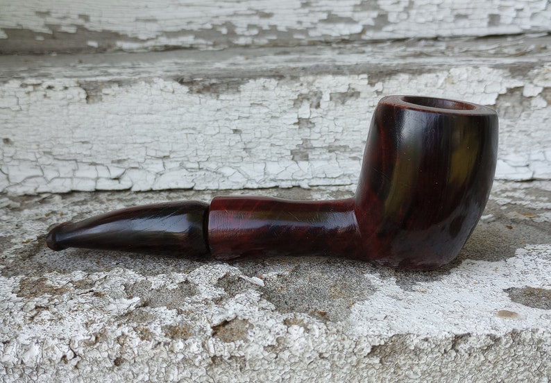 Glossy Maple Tobacco Pipe With Matching Maple Stem - Etsy