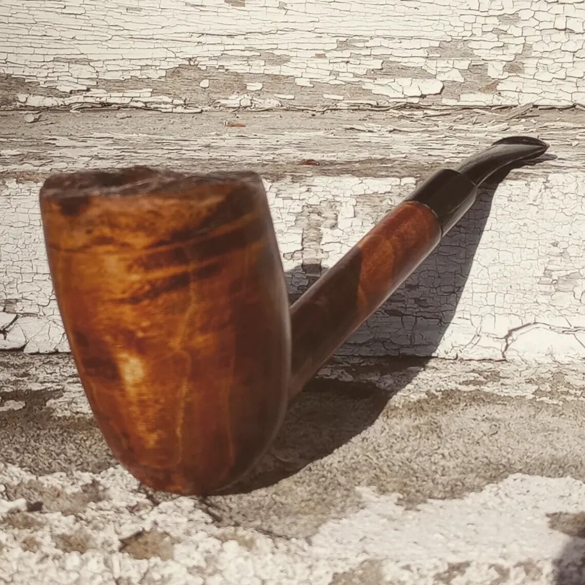 Large live Edge Smoking Pipe Tobacco Pipe - Etsy