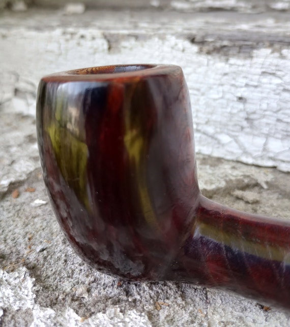 Glossy Maple Tobacco Pipe With Matching Maple Stem - Etsy