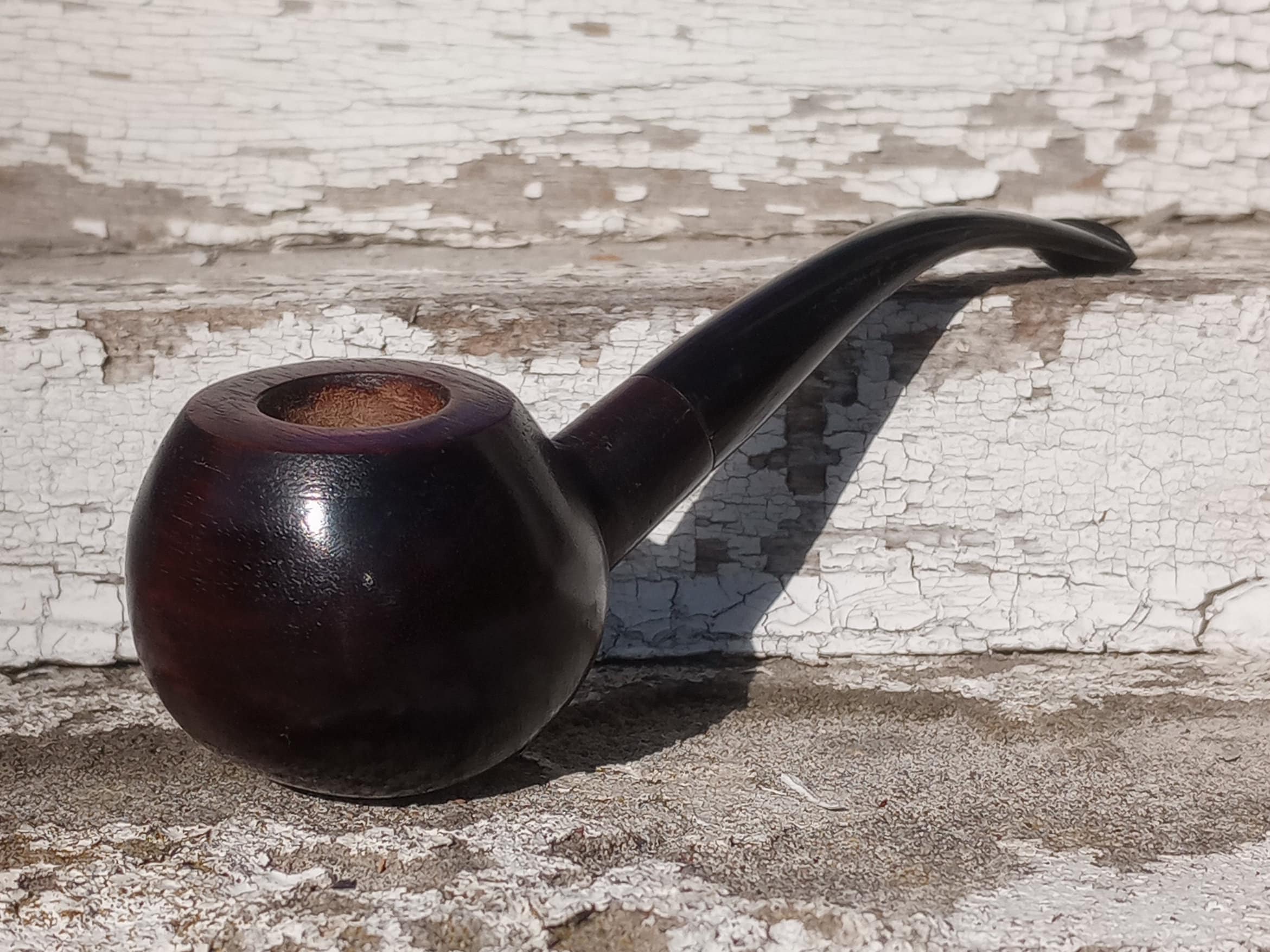 Apple Style Pipe From Black Walnut - Etsy