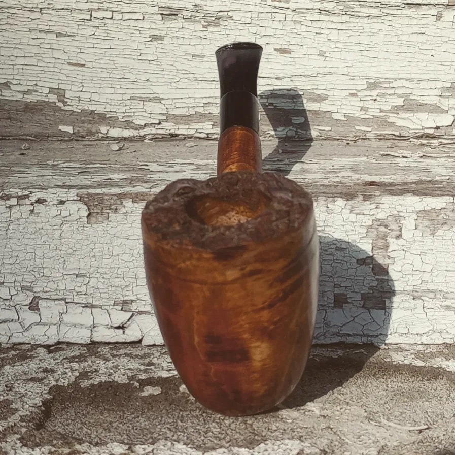 Large live Edge Smoking Pipe Tobacco Pipe - Etsy