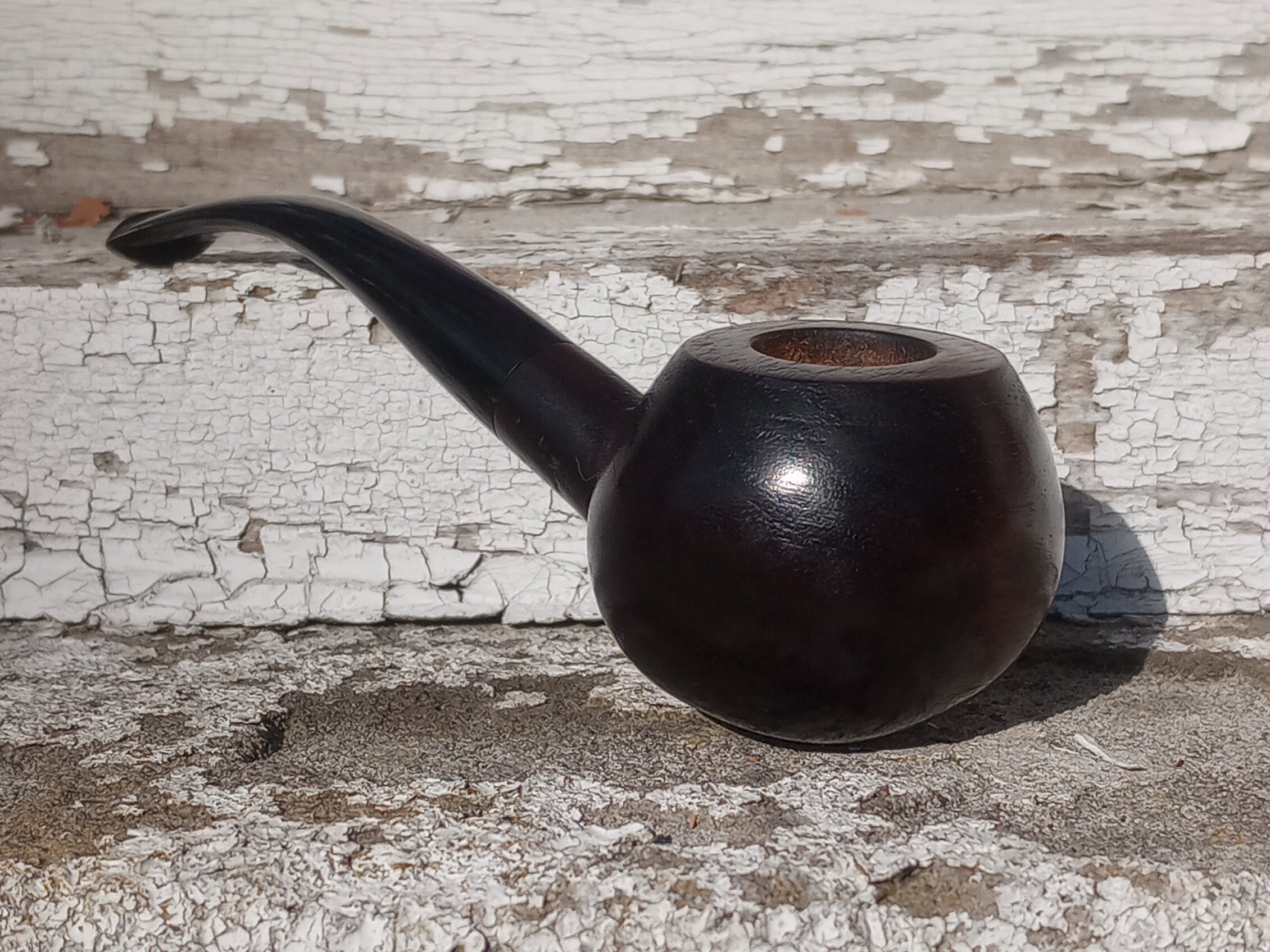 Apple Style Pipe From Black Walnut - Etsy